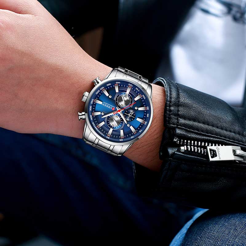 Curren 8351 Chronograph Watch – WatchBoyz